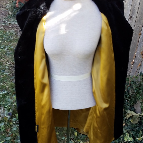 Vintage | Jackets & Coats | Black Teddy Pea Coat | Poshmark